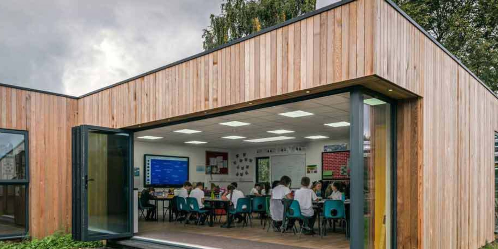Double classroom for Sawley Junior School | Vertis Buildings